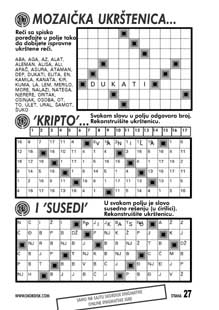 SkorDisk Enigmatika - Stampana Enigmatska izdanja